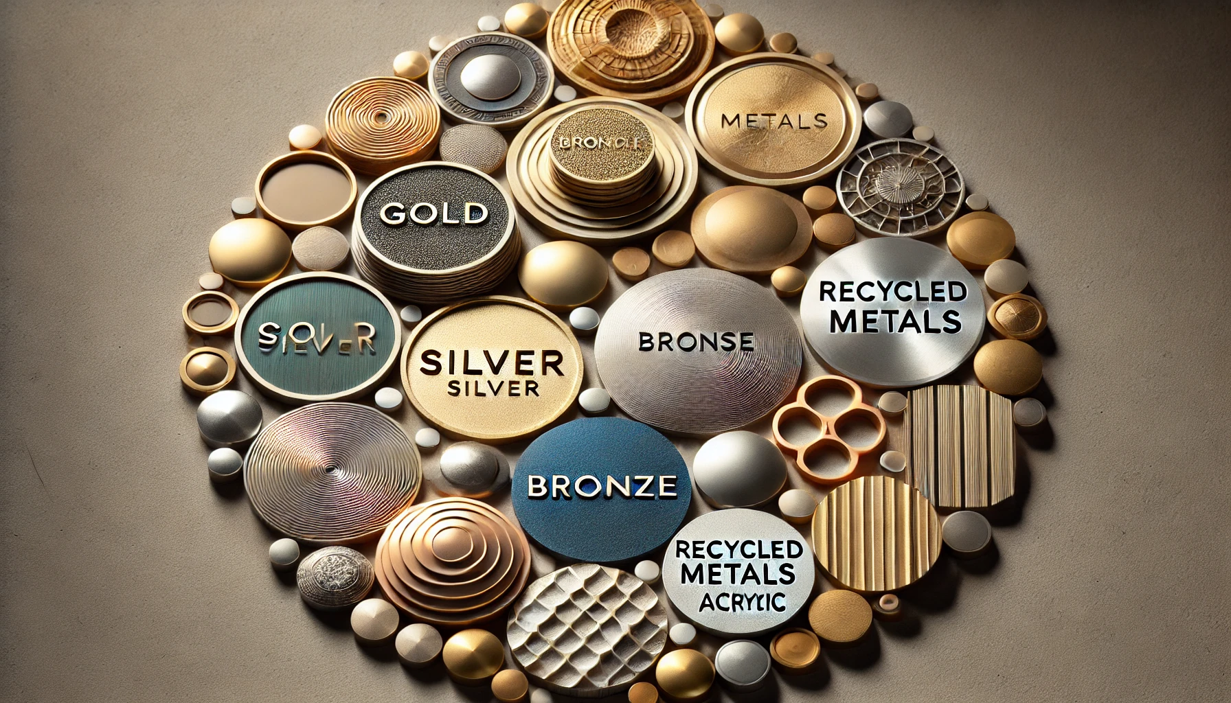 Medal Material Types: History, Features, and Sustainability