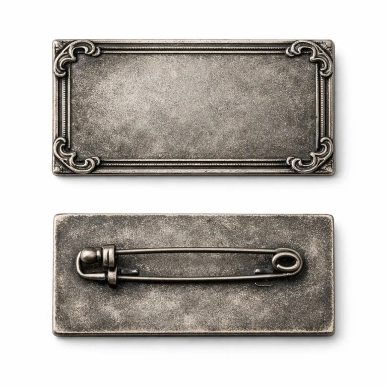 Antique Brass Vintage Badge Manufacturer | Custom Metal Badges Wholesale