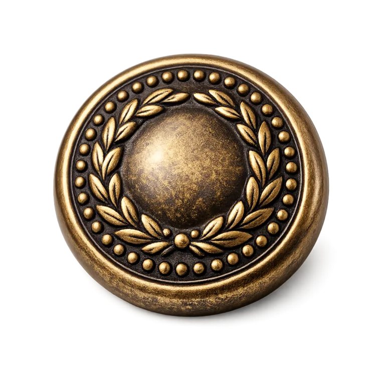 Cut-Out Design Metal Button Manufacturer – Custom, OEM & Wholesale