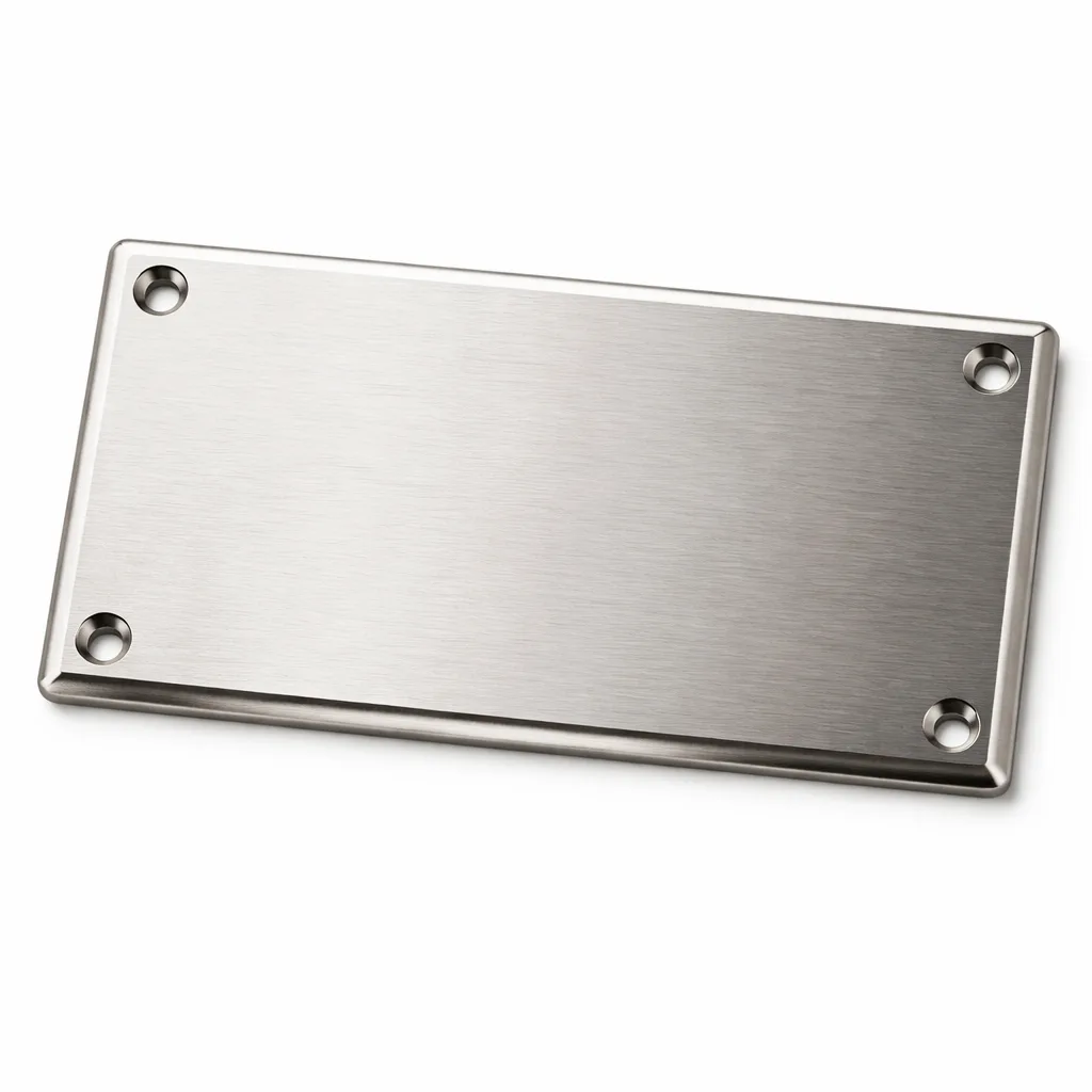 Industrial Serial Number Plate Manufacturer – Custom & OEM Nameplates