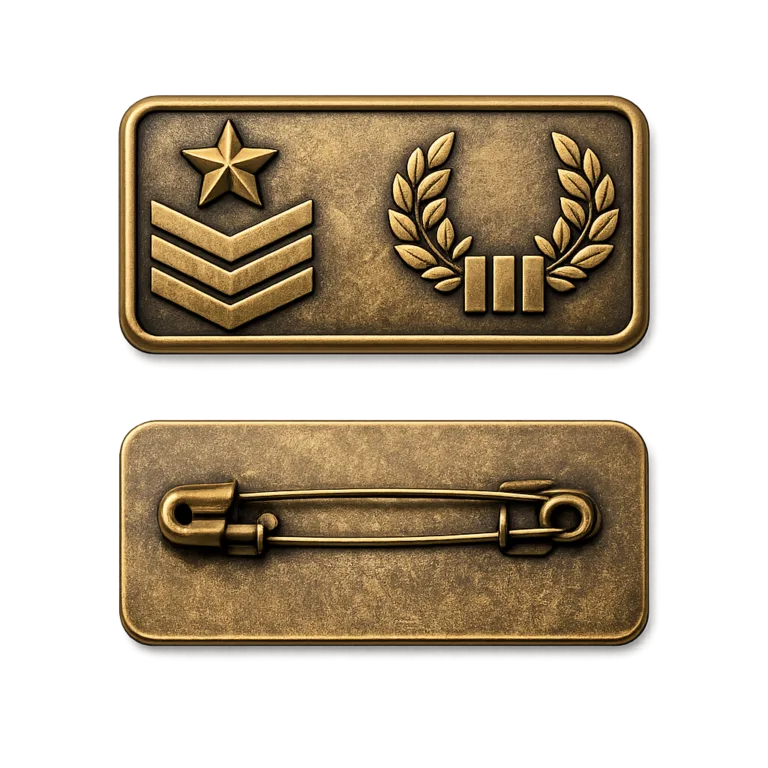 Military-Style Insignia Badge Manufacturer | Custom & Wholesale Badges