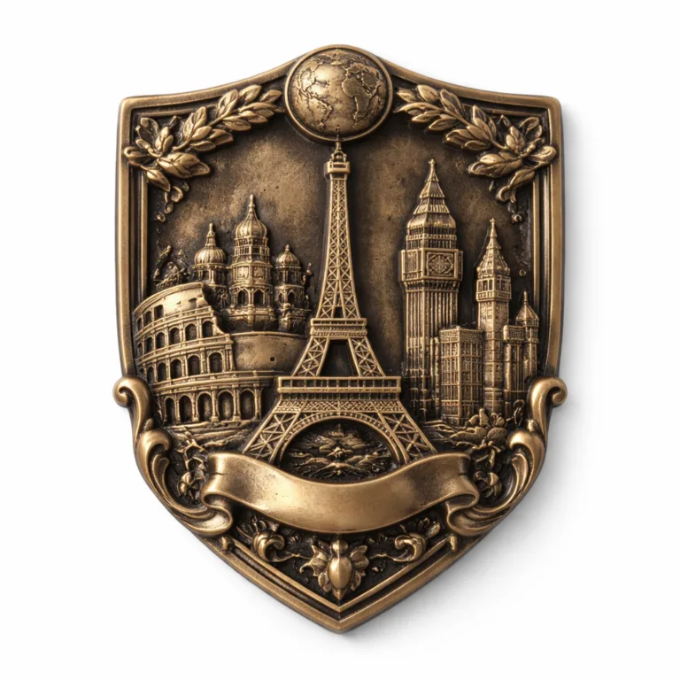 Tourist Magnet-Style Metal Souvenir Manufacturer | Custom & Wholesale