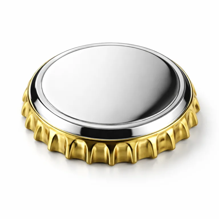 Custom Two-Tone Plated Bottle Cap Manufacturer | OEM & Wholesale