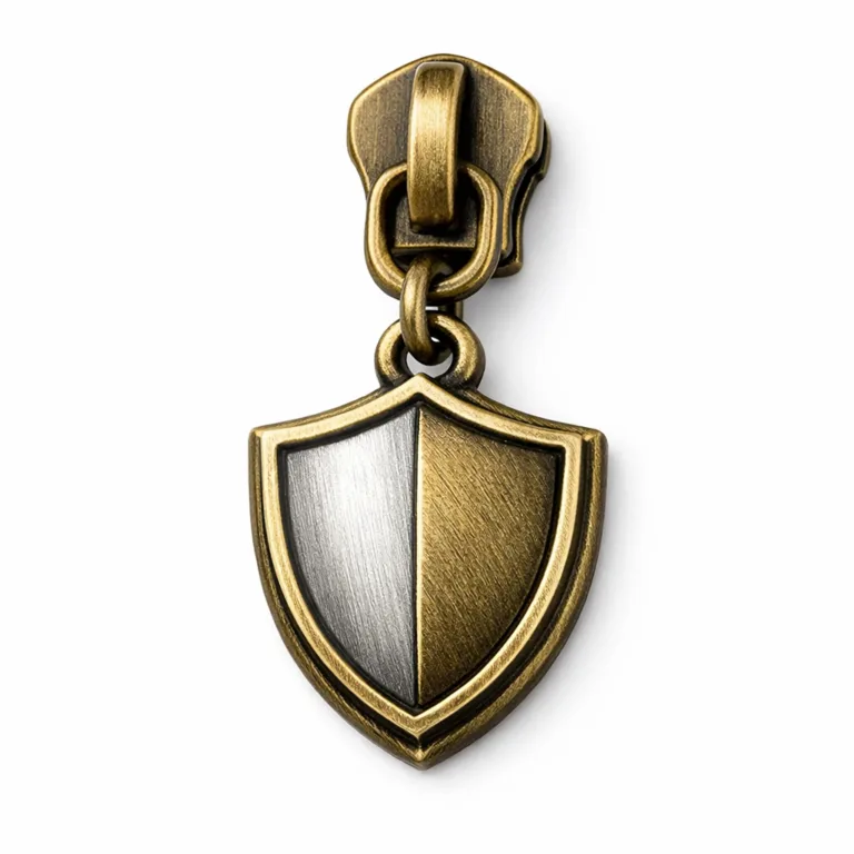 Two-Tone Plated Zipper Pull Manufacturer | OEM/Custom Metal Zipper Pulls